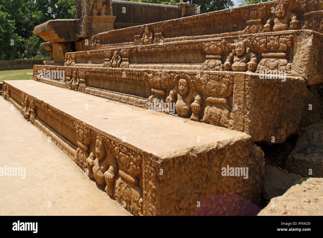 World heritage site Anuradhapura an ancient city , Sri Lanka Stock ...