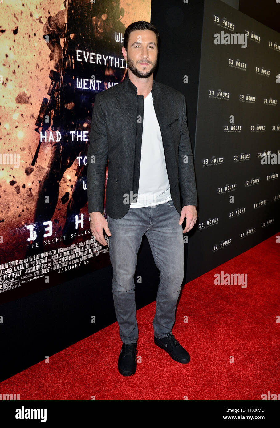 Premiere of the '13 Hours: The Secret Soldiers of Benghazi' screening ...