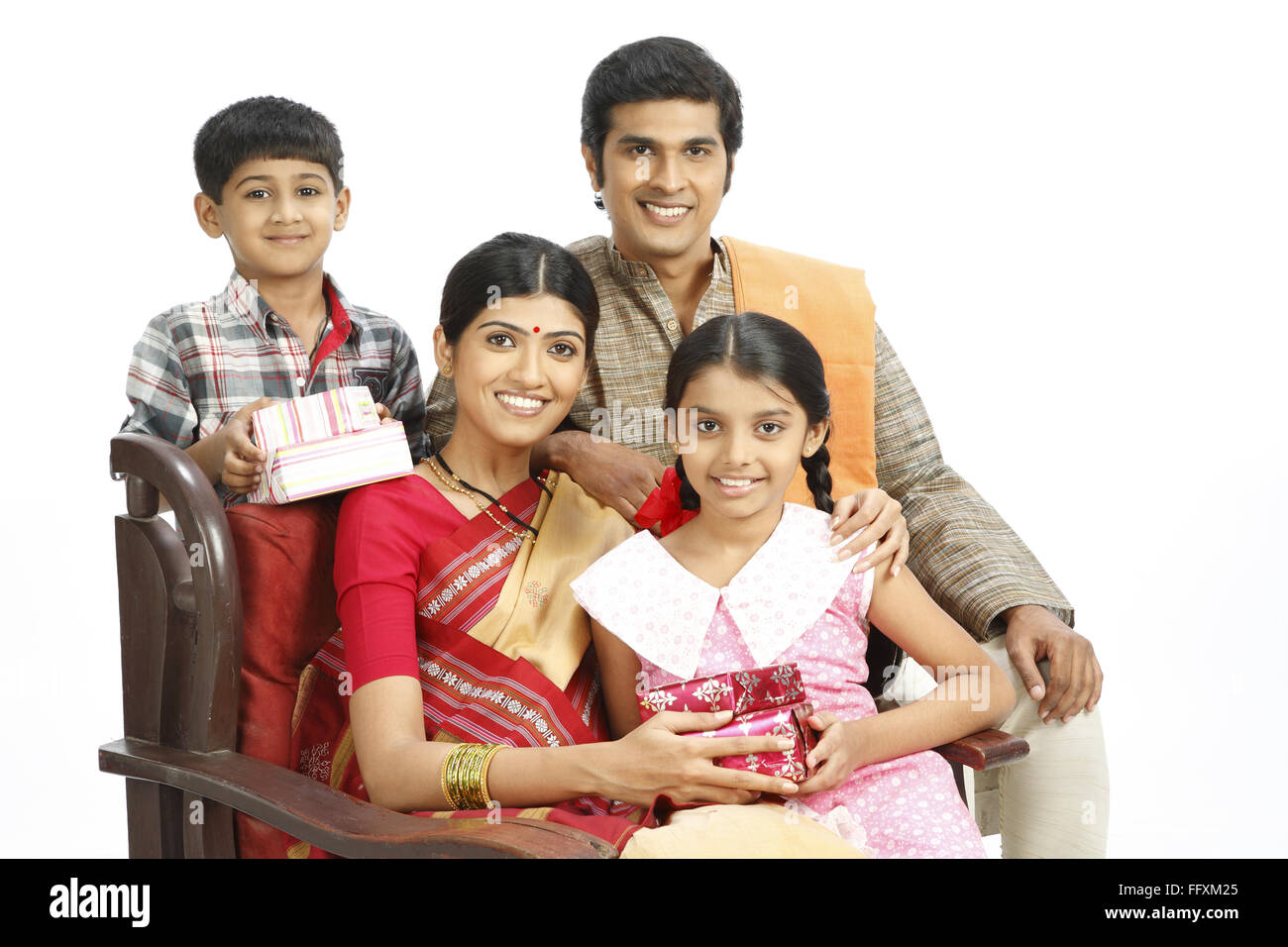 Rich Indian Family Lifestyle High Resolution Stock Photography and ...