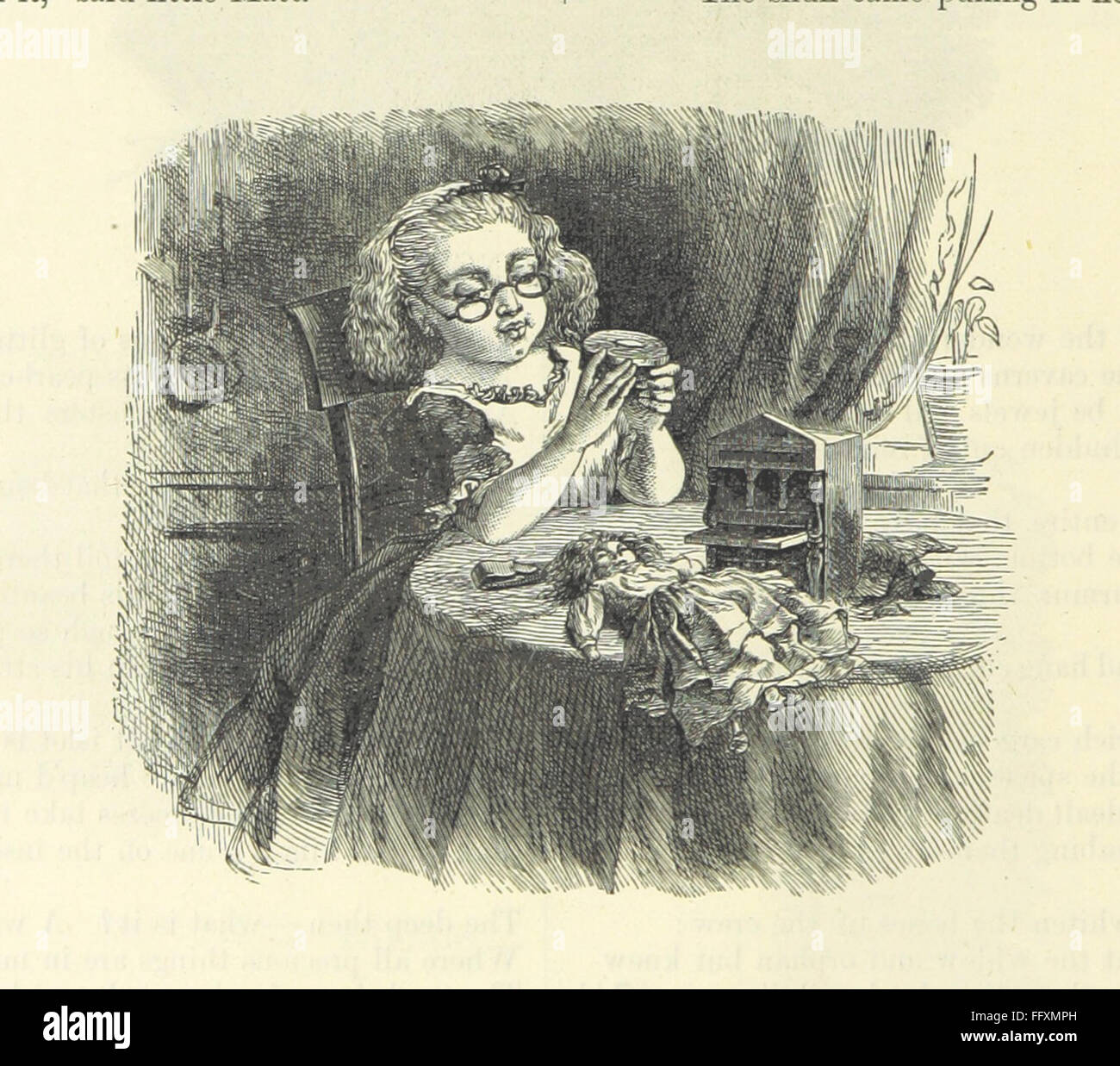 This collection of illustrated poems and songs, edited by Mrs. Sale ...