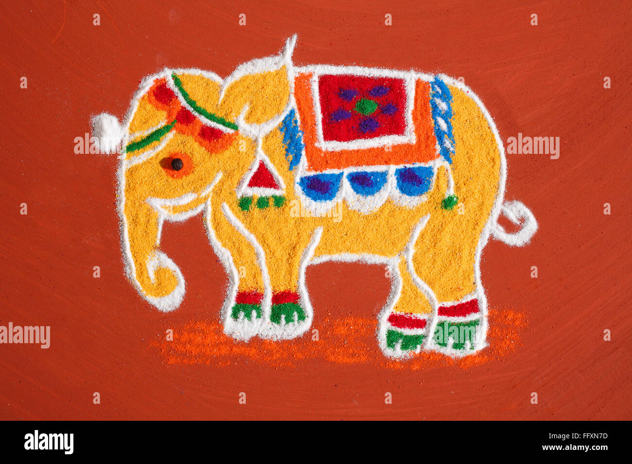 Rangoli patterns hi-res stock photography and images - Alamy