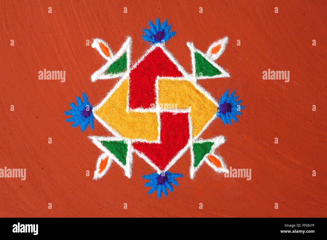 Rangoli ; India Stock Photo - Alamy