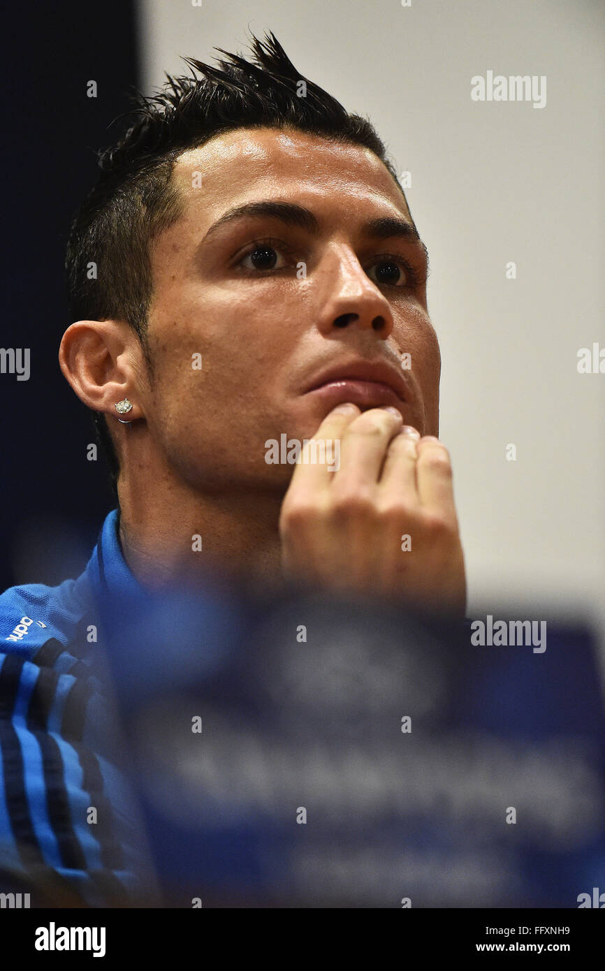 Rome, Italy. 16th Feb, 2016. Cristiano Ronaldo Roma 16-02-2016 Stadio ...