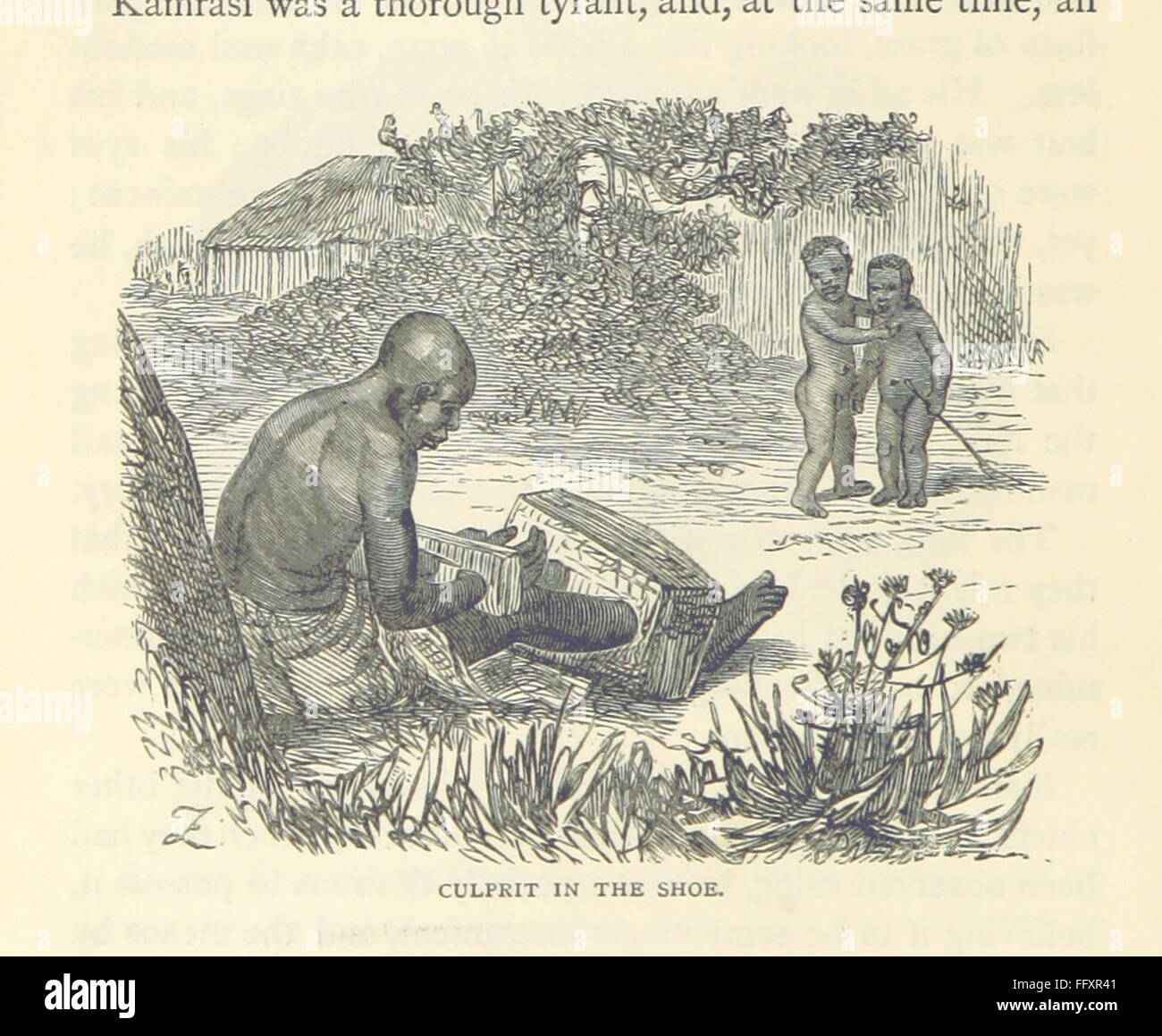 A vintage book detailing the journeys of notable African explorers ...