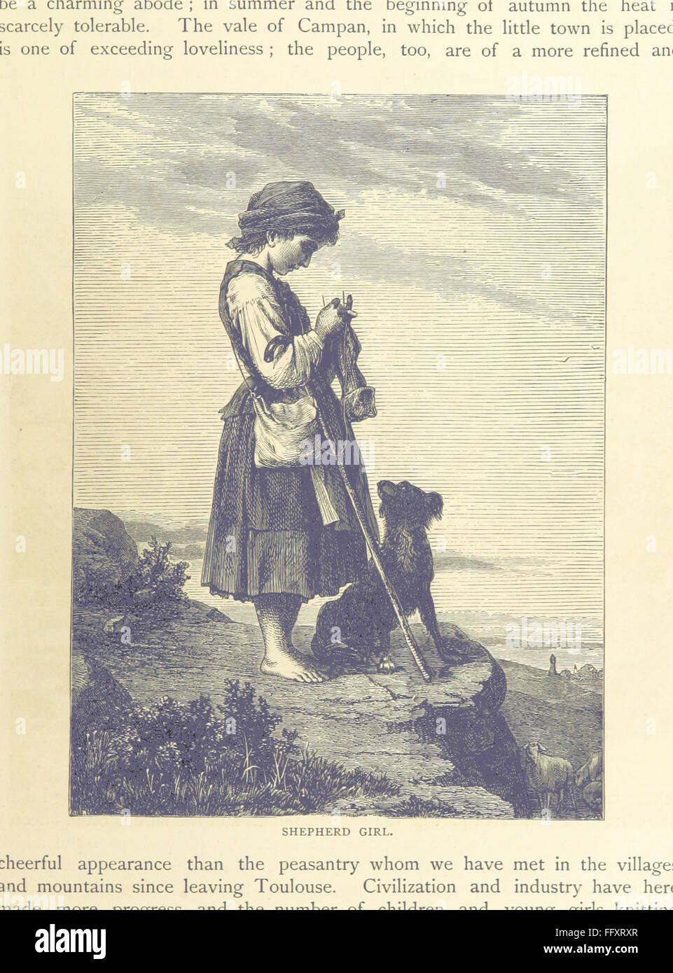 A collection of French scenes and landscapes captured through pen and ...