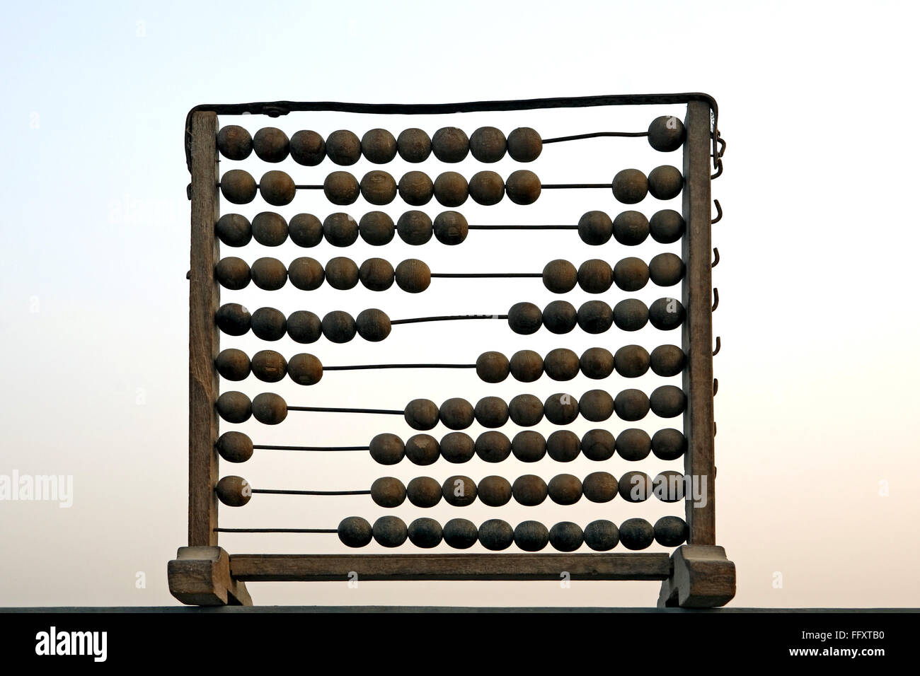 Wooden counting for children Stock Photo - Alamy