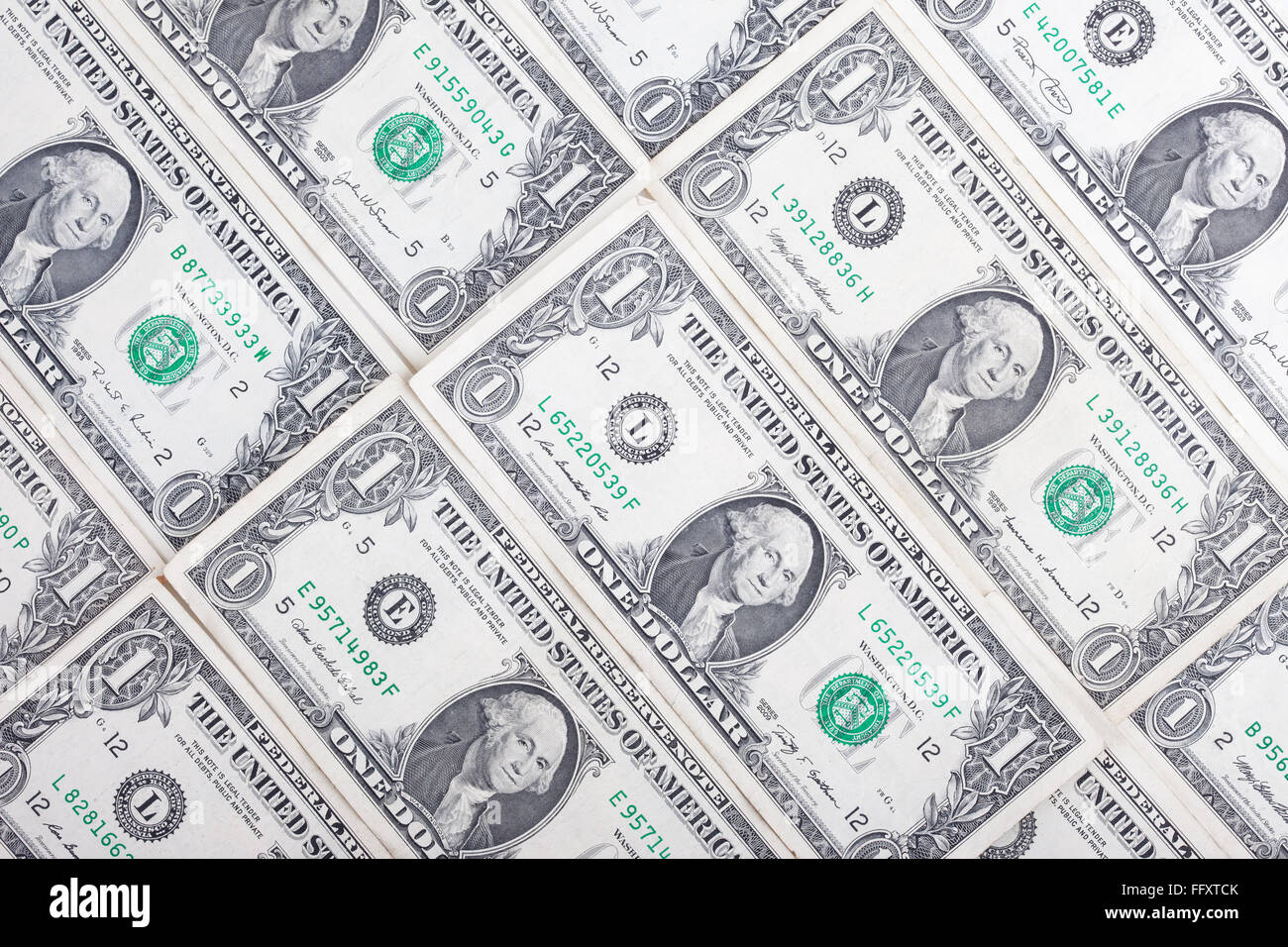 Dollar banknotes currency useful as a background Stock Photo - Alamy