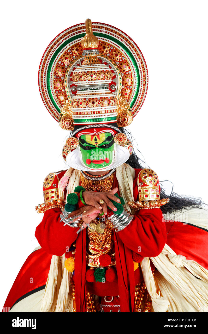 Kathakali masks hi-res stock photography and images - Alamy