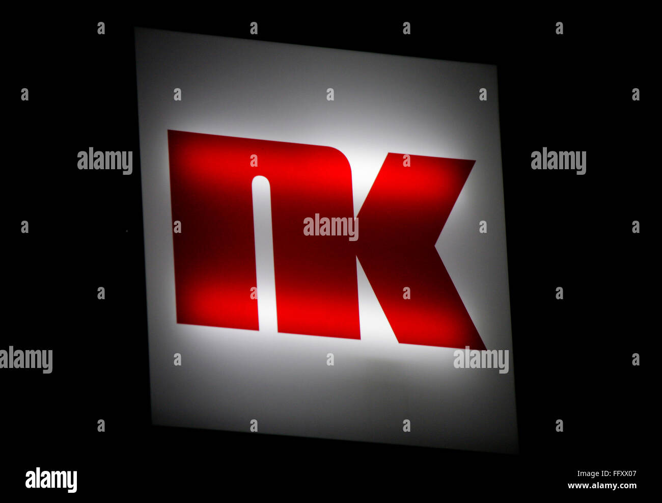 Nk brand logo hi-res stock photography and images - Alamy