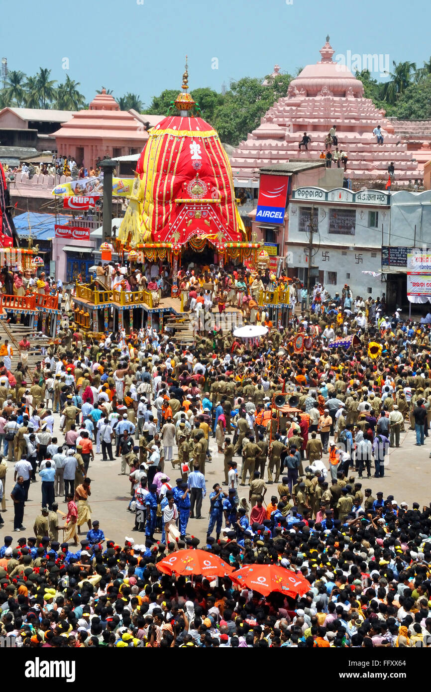 Rath yatra at puri orissa India Stock Photo - Alamy
