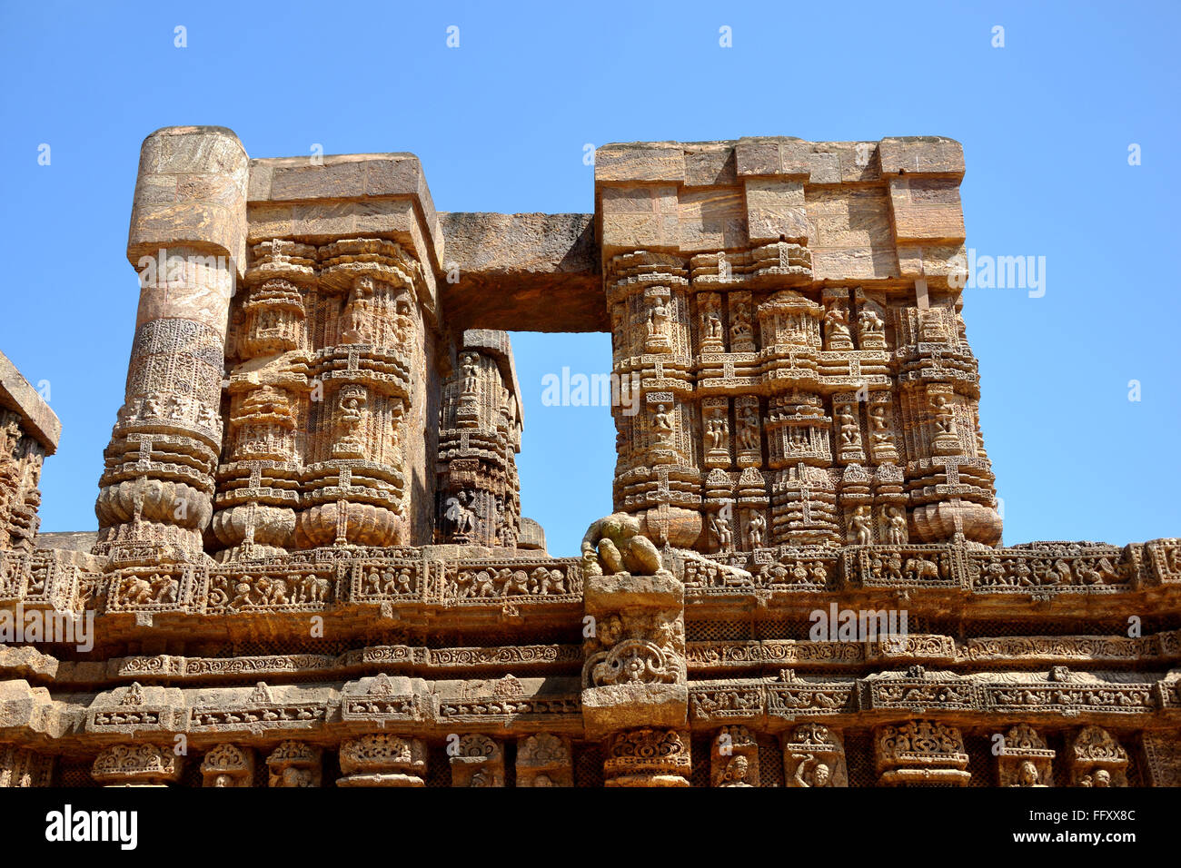 Sun Temple Konarak Orissa India Stock Photo - Alamy