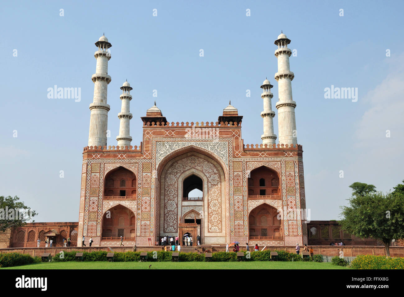Sikandra at Agra India Stock Photo - Alamy