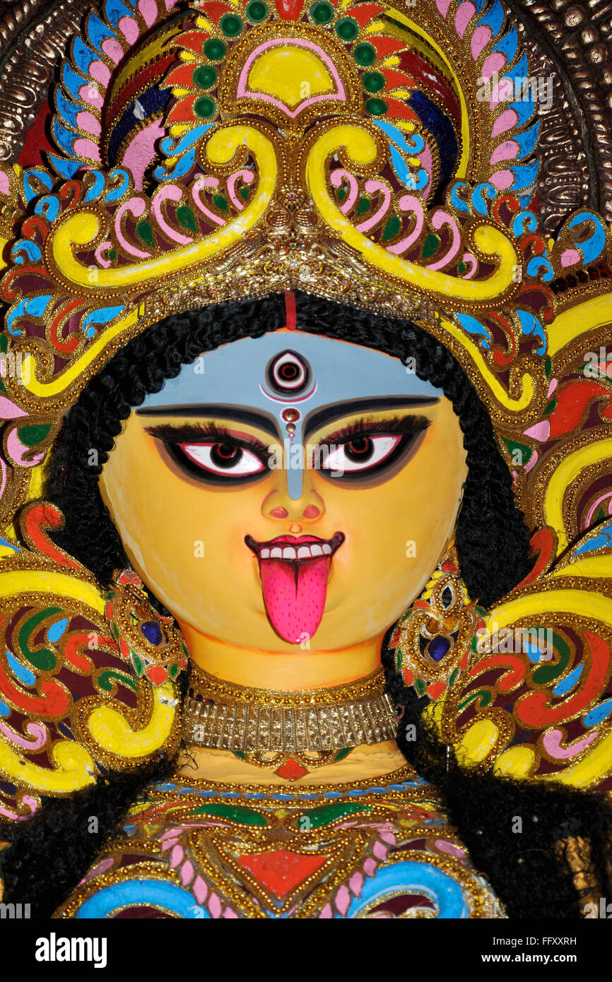 Goddess kali calcutta india hi-res stock photography and images - Alamy