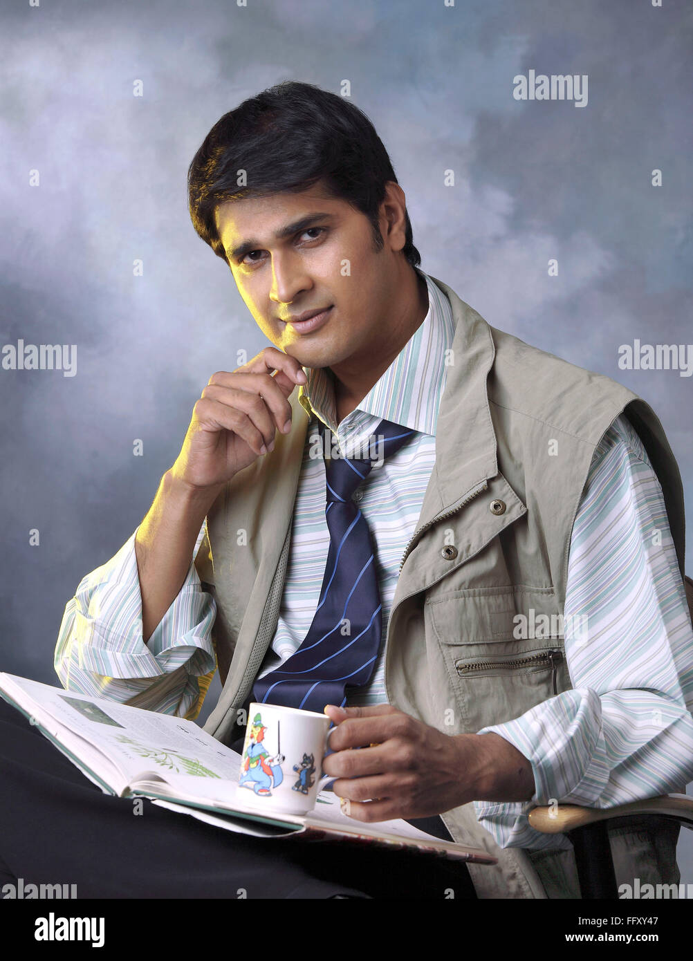 Indian man wearing hi-res stock photography and images - Alamy