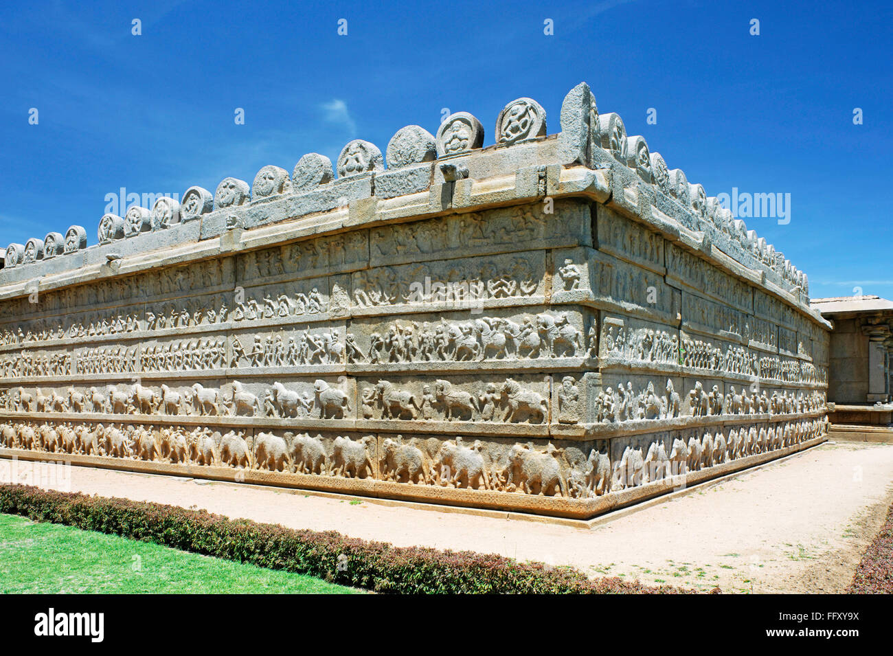 Hazara Rama temple , Hampi , Vijayanagar , Dist Bellary , Karnataka ...
