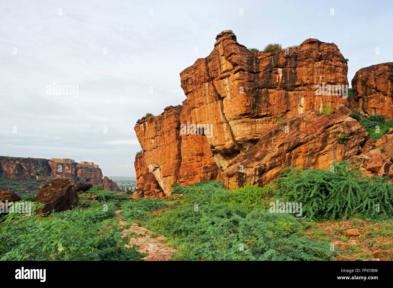 Badami fort , Badami , Karnataka , India Heritage Stock Photo - Alamy