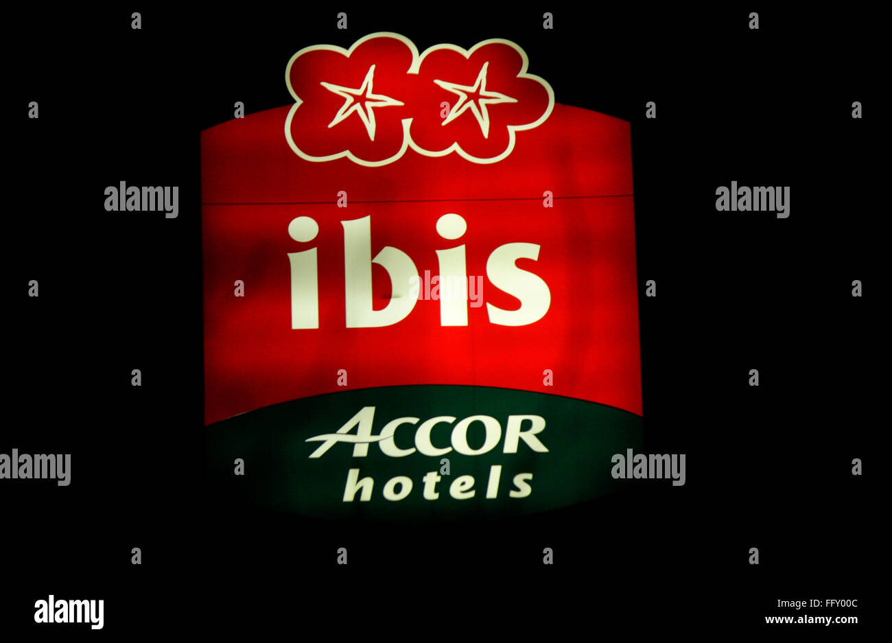 Ibis hotel logo hi-res stock photography and images - Alamy