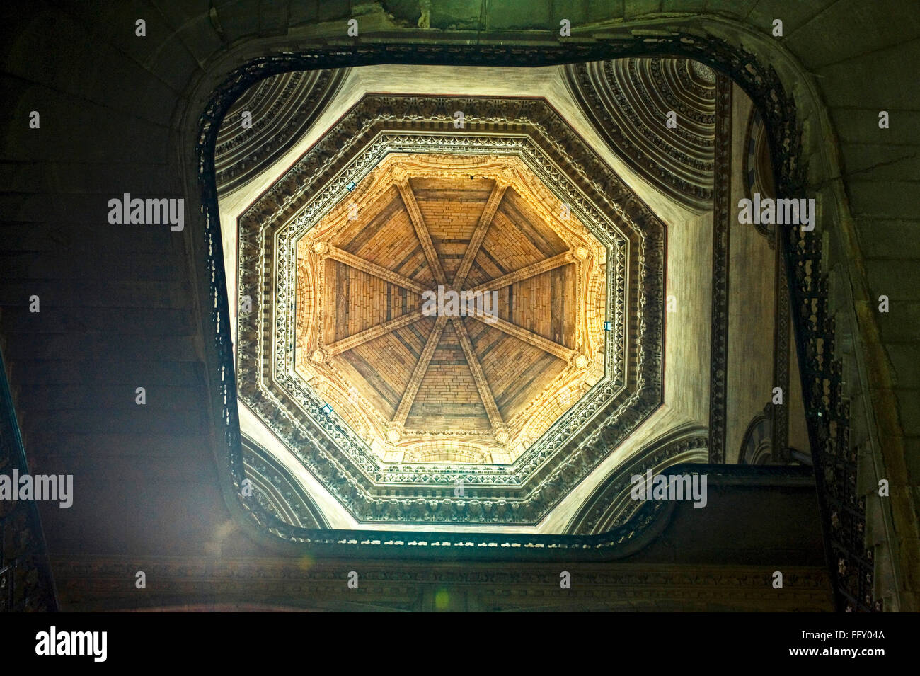 Inside Victoria Terminus VT now Chhatrapati Shivaji Terminus CST Bombay ...