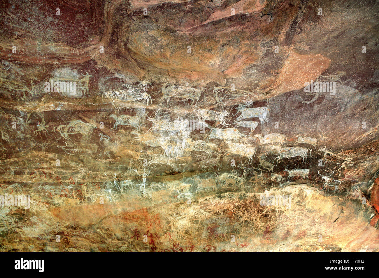 Cave Paintings Bhimbetka