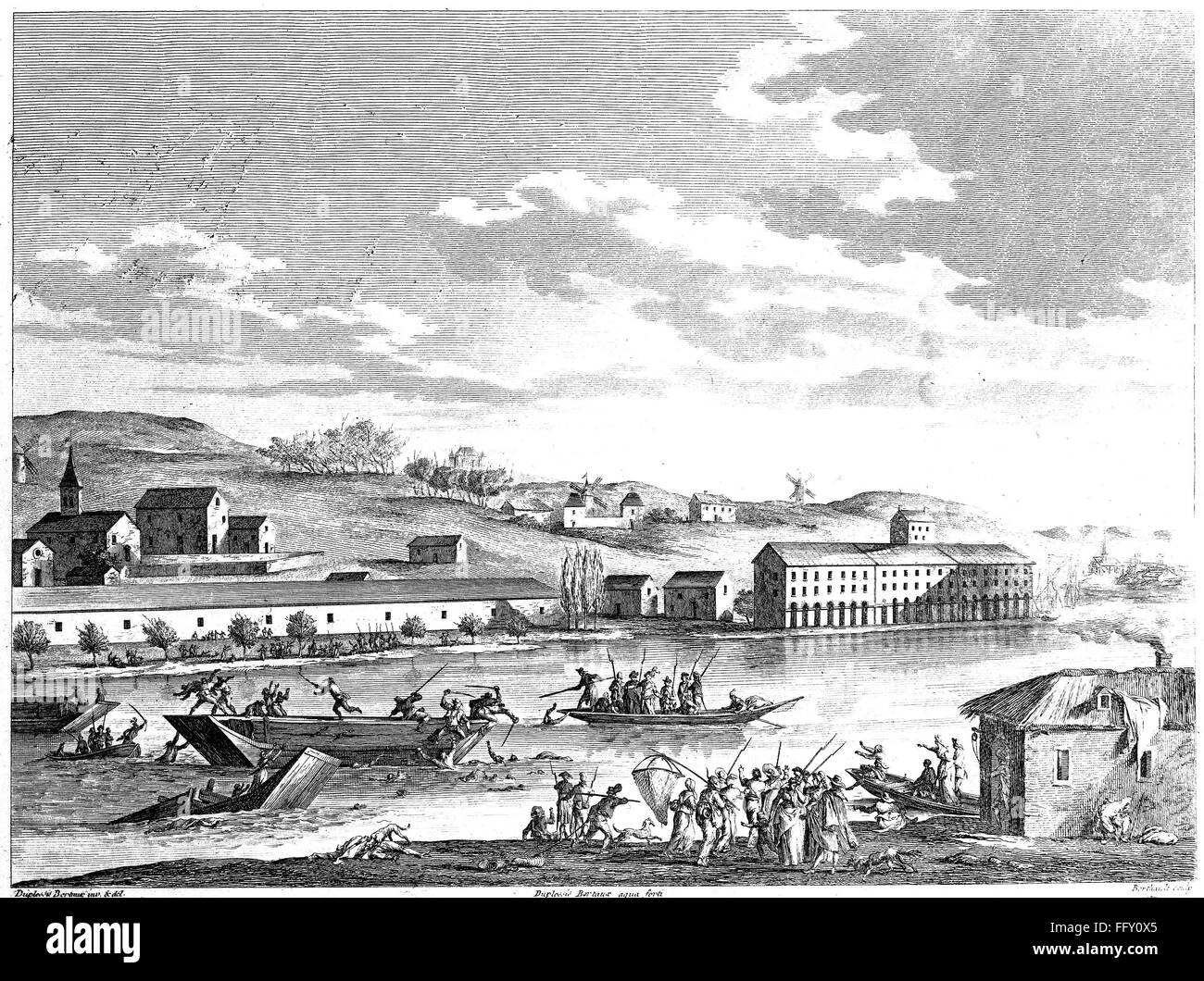 FRENCH REVOLUTION: VENDEE. /nThe drowning of VendΘe insurgents in the ...