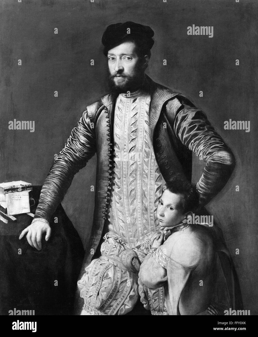 ALESSANDRO ALBERTI (1551-1596). /nItalian painter, with a page ...