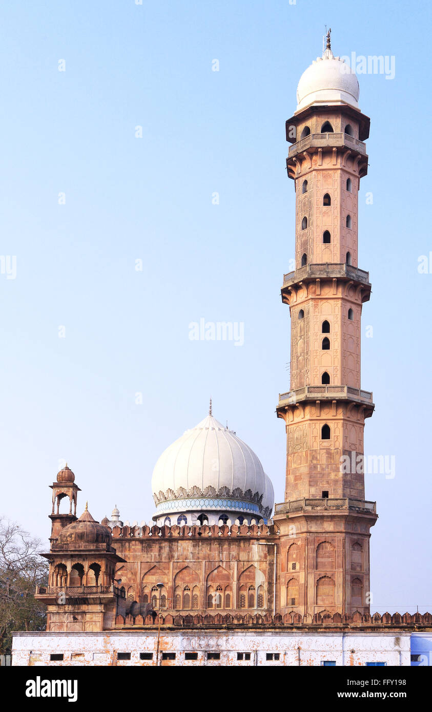 Side view of Taj ul masjid built in 1868 by Shah Jahan begum , Bhopal ...