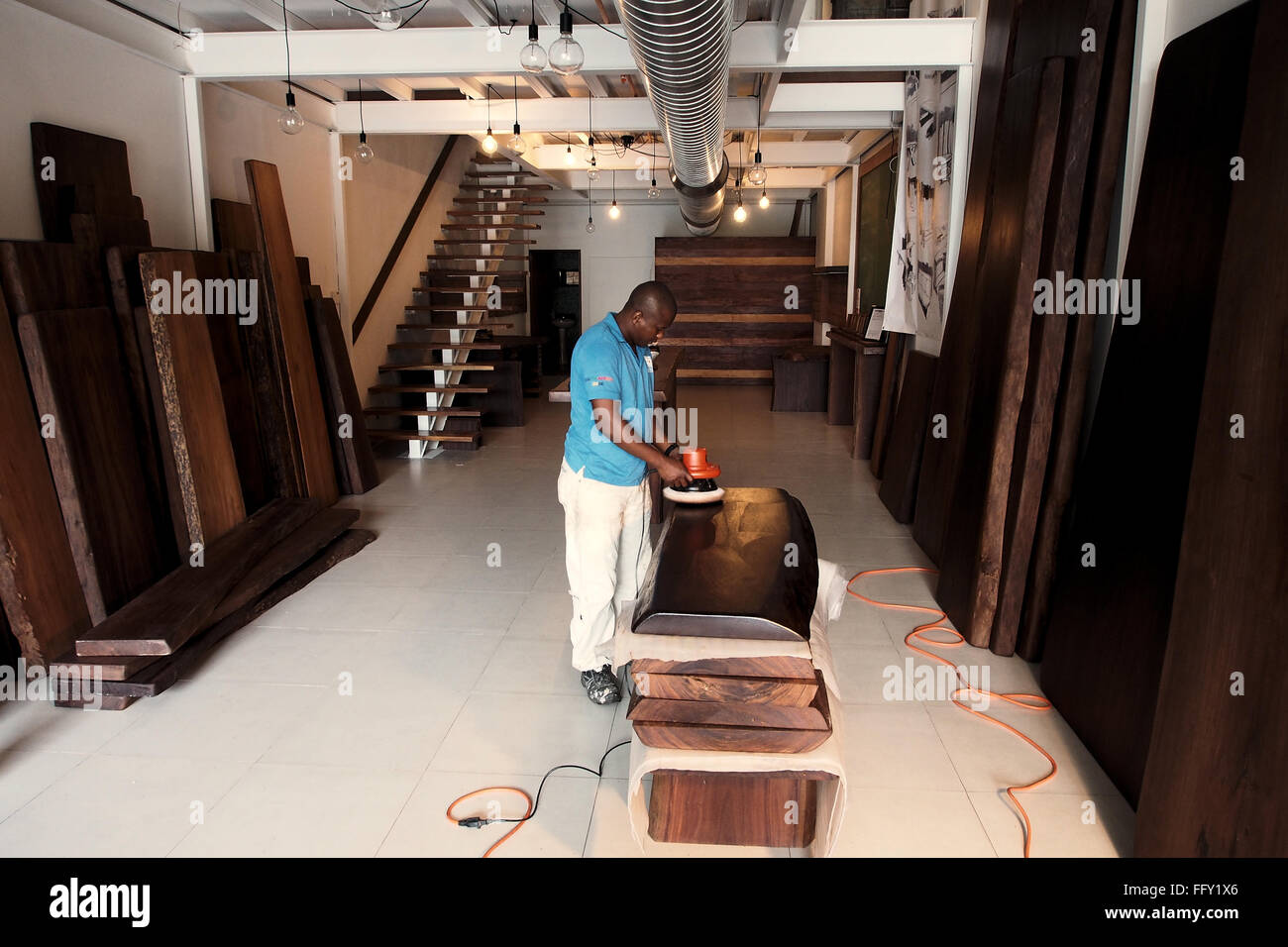 Underwater logging in Lago Bayano, Panama - Boards and logs exhibited ...