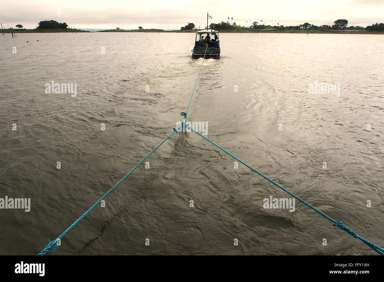 Logging boat hi-res stock photography and images - Alamy