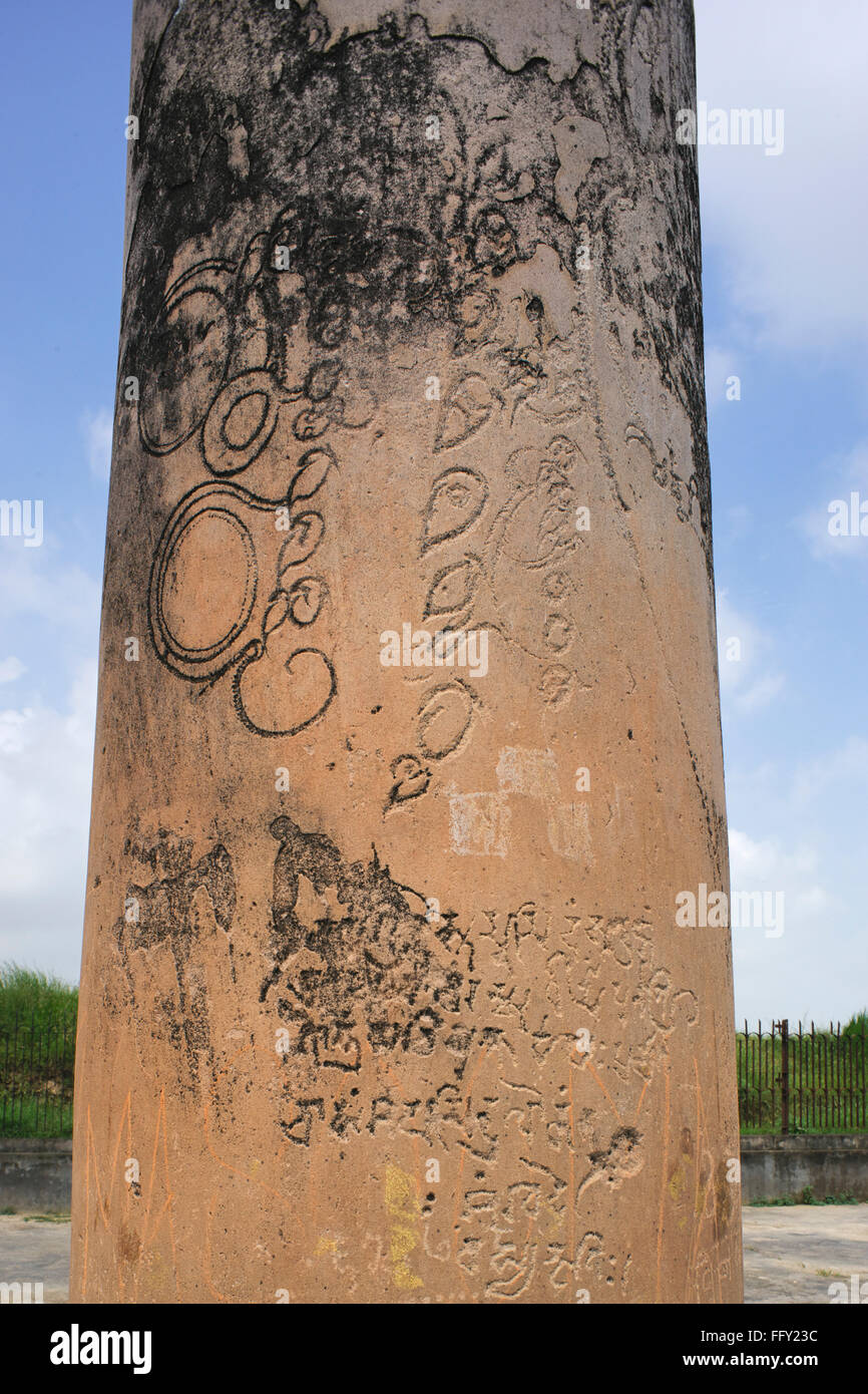 Ashoka Pillar Inscription