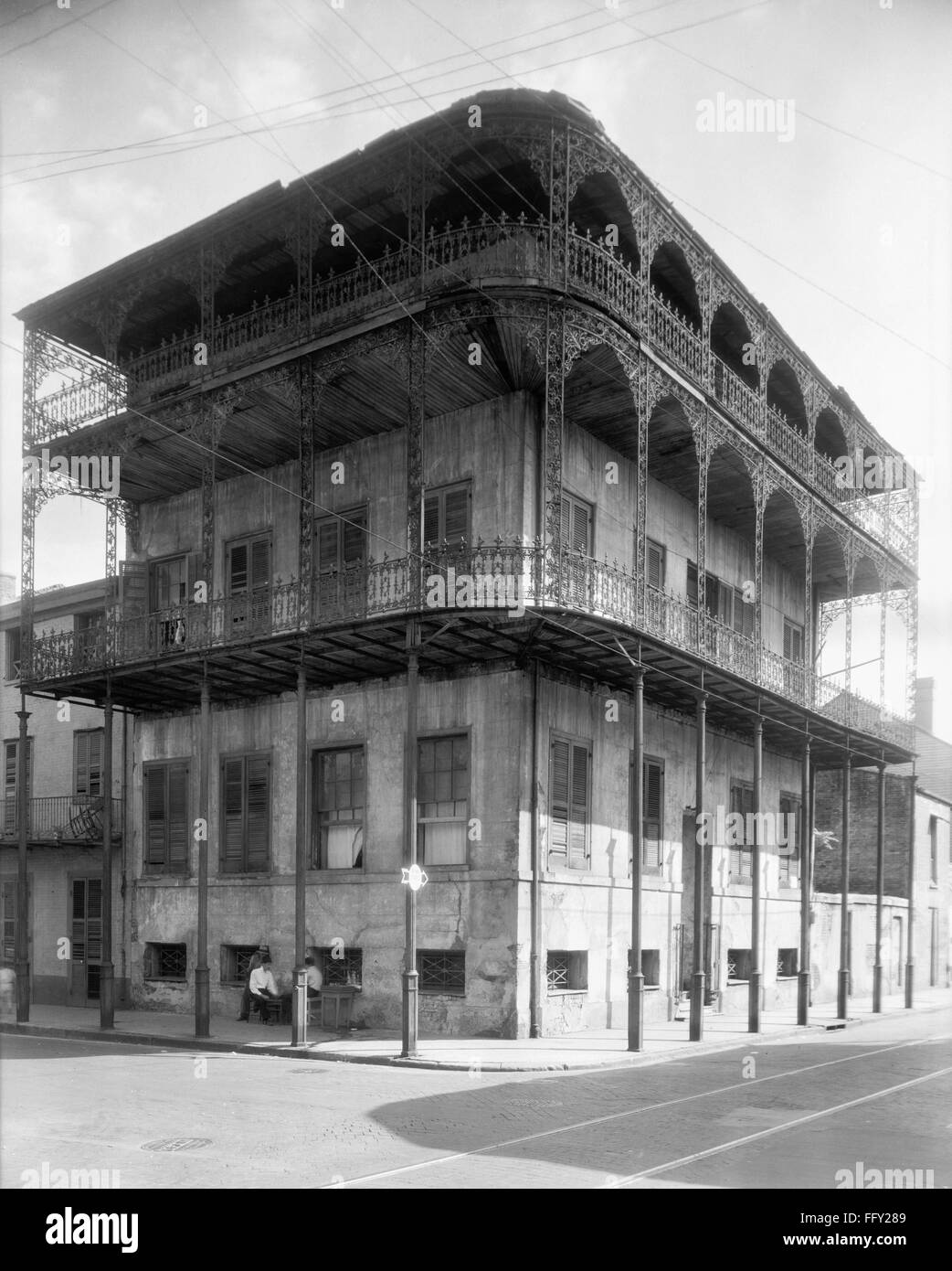 NEW ORLEANS: SABA HOUSE. /nA view of the Joseph Saba house, also known ...