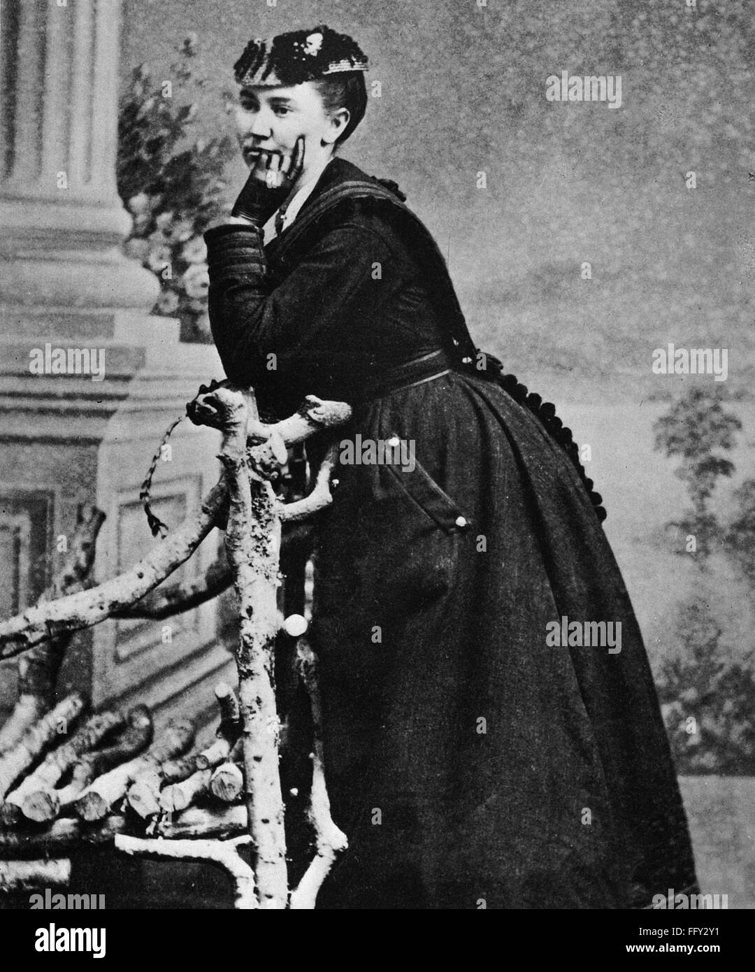 BETHENIA OWENS-ADAIR /n(1840-1926). American milliner and physician ...