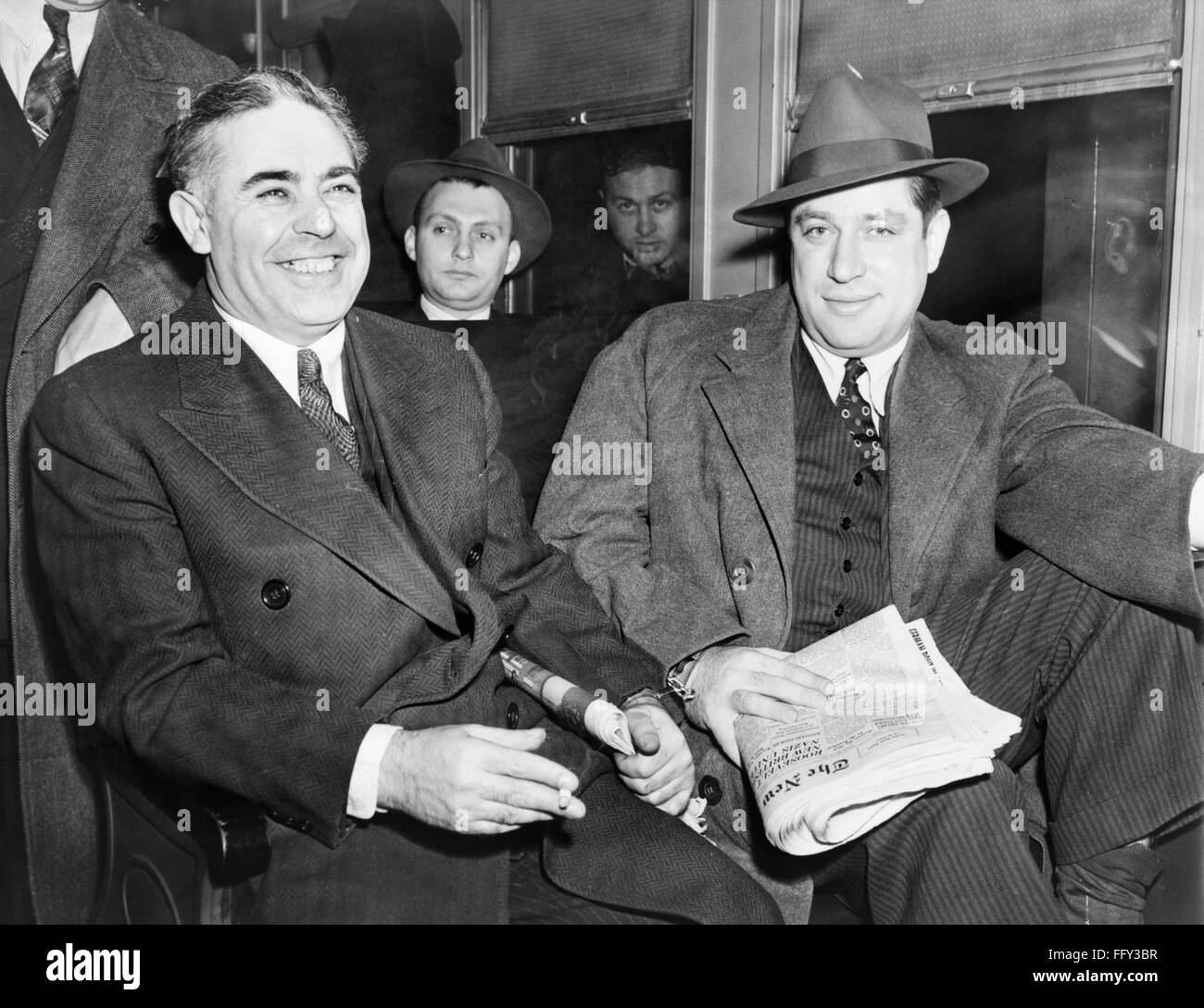 CAPONE AND WEISS, 1941. /nMobsters Louis Capone, left, and Emanuel ...