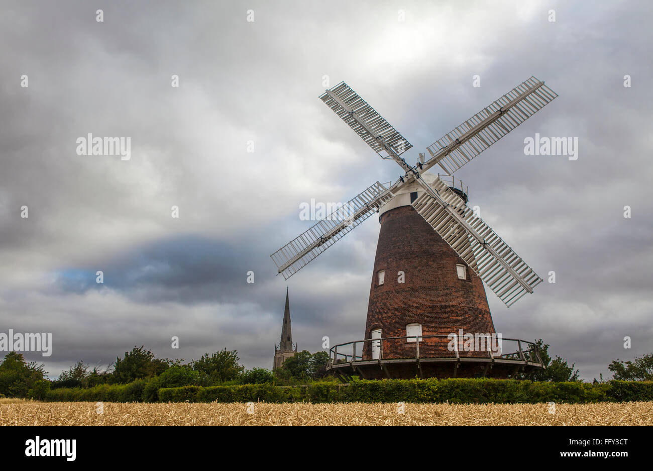 Thaxted mill Essex Stock Photo - Alamy
