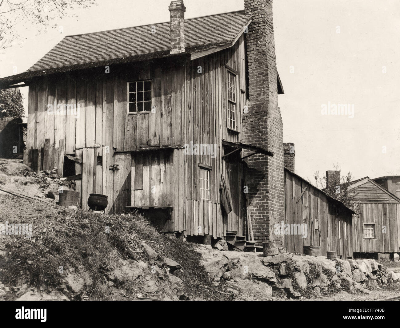 TEXTILE WORKER HOUSING. /nHousing for the workers at the Rome Hosiery ...