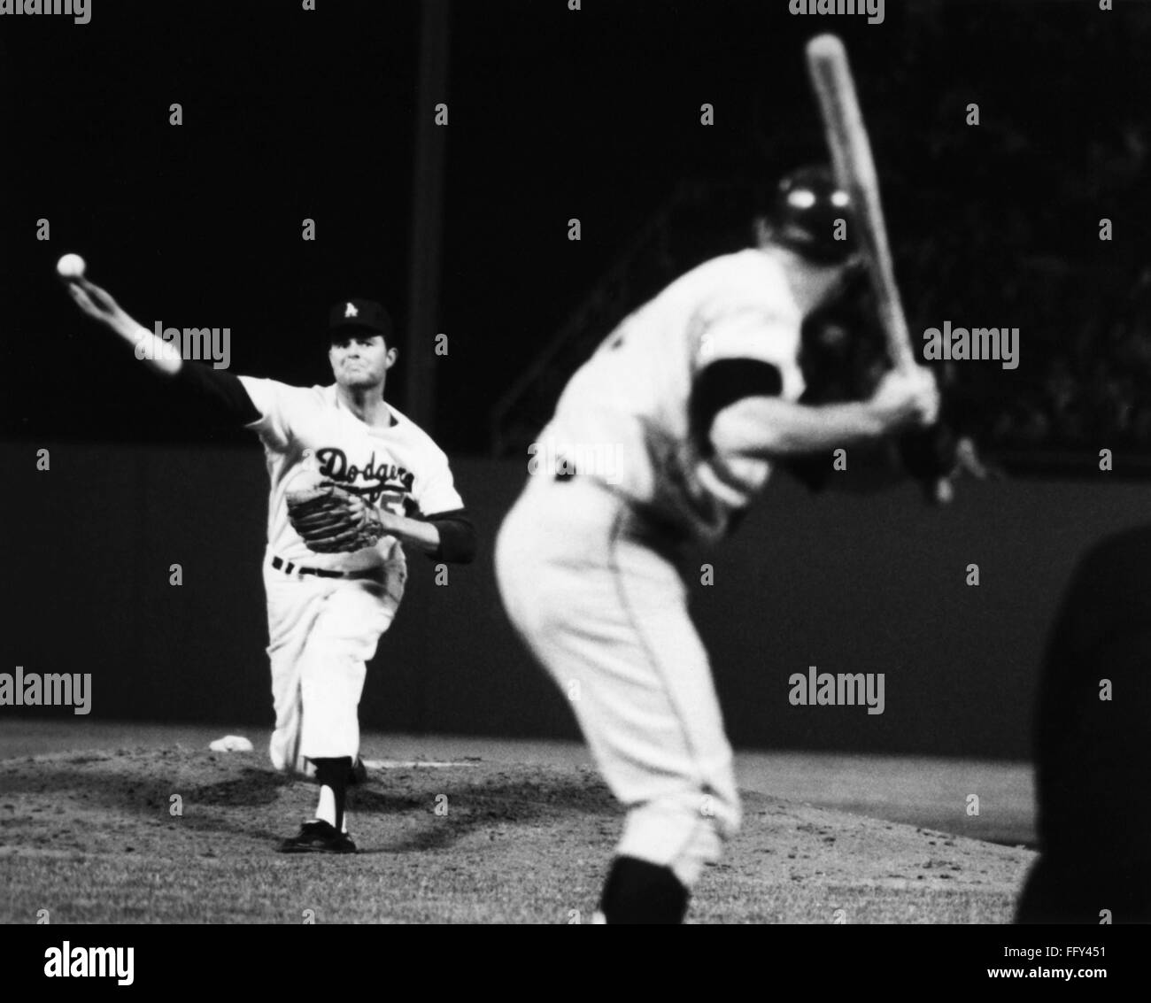 DON DRYSDALE (1936-1993). /nAmerican baseball pitcher. As a member of ...