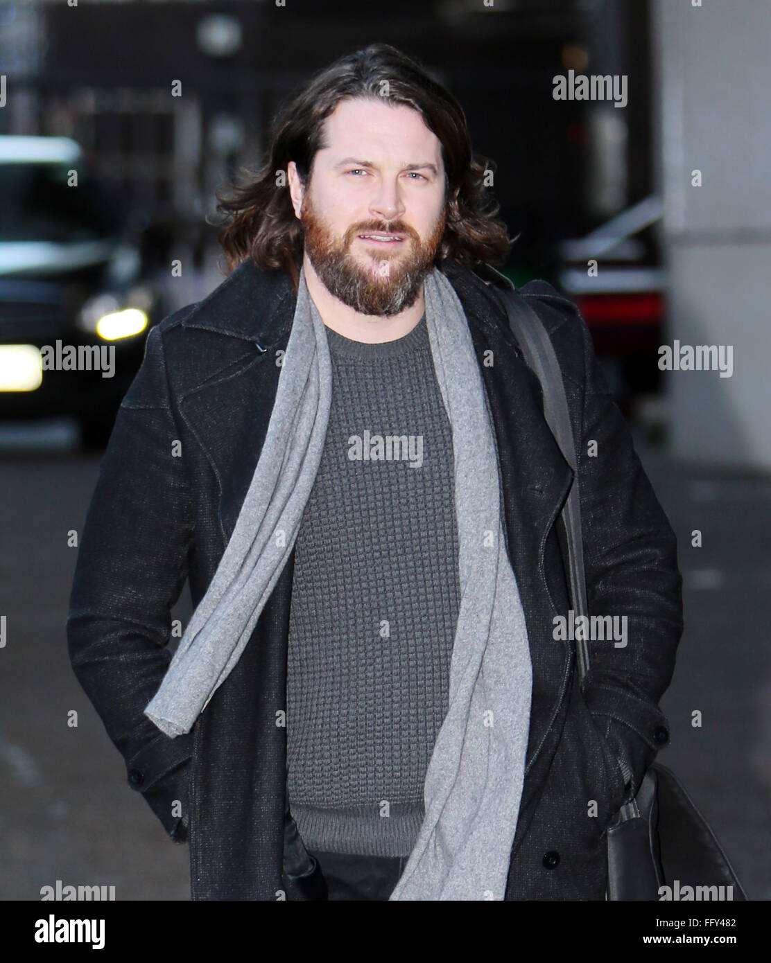 Kieran Bew outside ITV Studios Featuring: Kieran Bew Where: London ...
