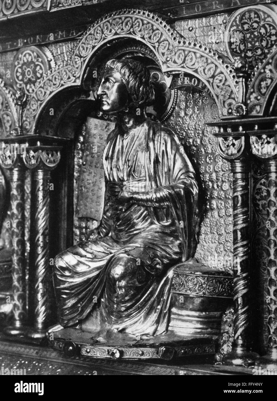 COLOGNE: MAGI SHRINE. /nDetail of Daniel from the Shrine of the Three ...
