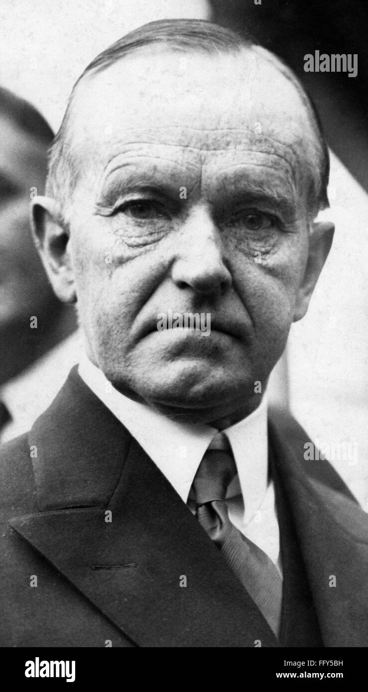 CALVIN COOLIDGE (1872-1933). /n30th President of the United States ...