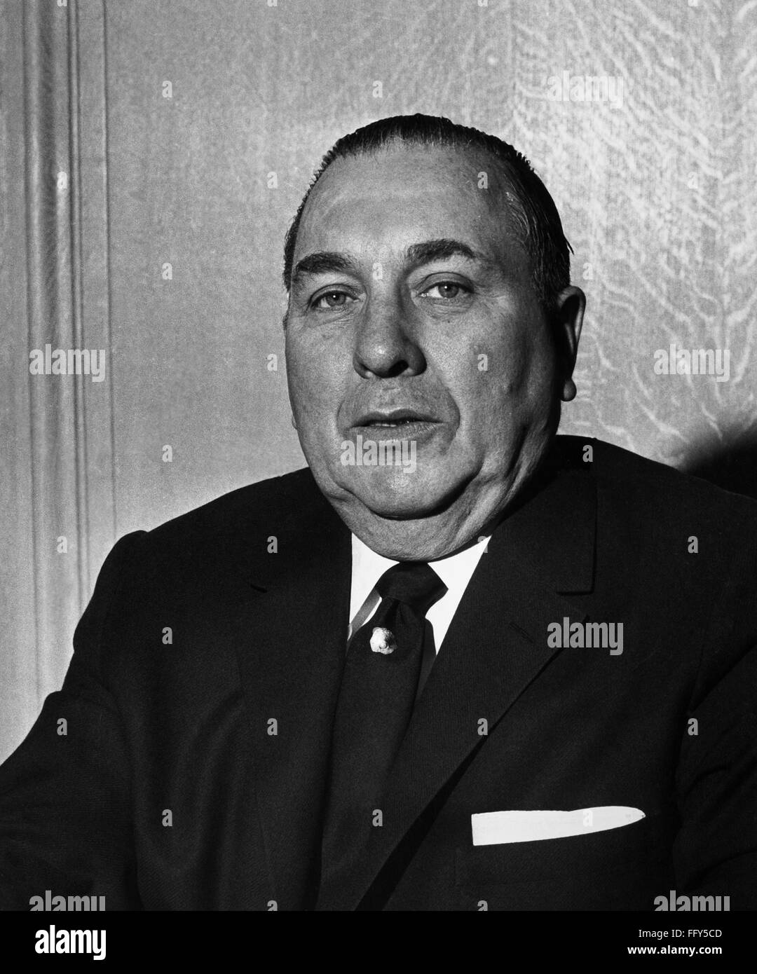 RICHARD J. DALEY (1902-1976). /nAmerican politician. Photographed in ...