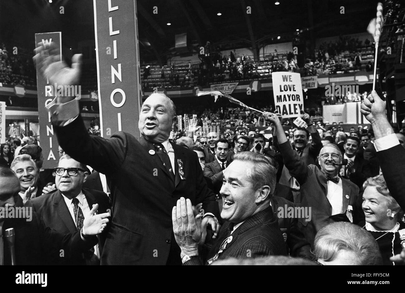 RICHARD J. DALEY (1902-1976). /nAmerican politician. Mayor Daley ...
