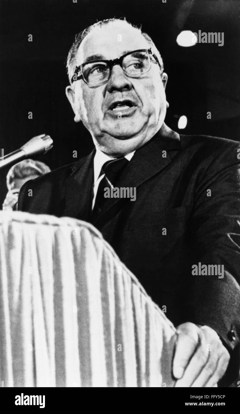 RICHARD J. DALEY (1902-1976). /nAmerican politician. Mayor Daley ...