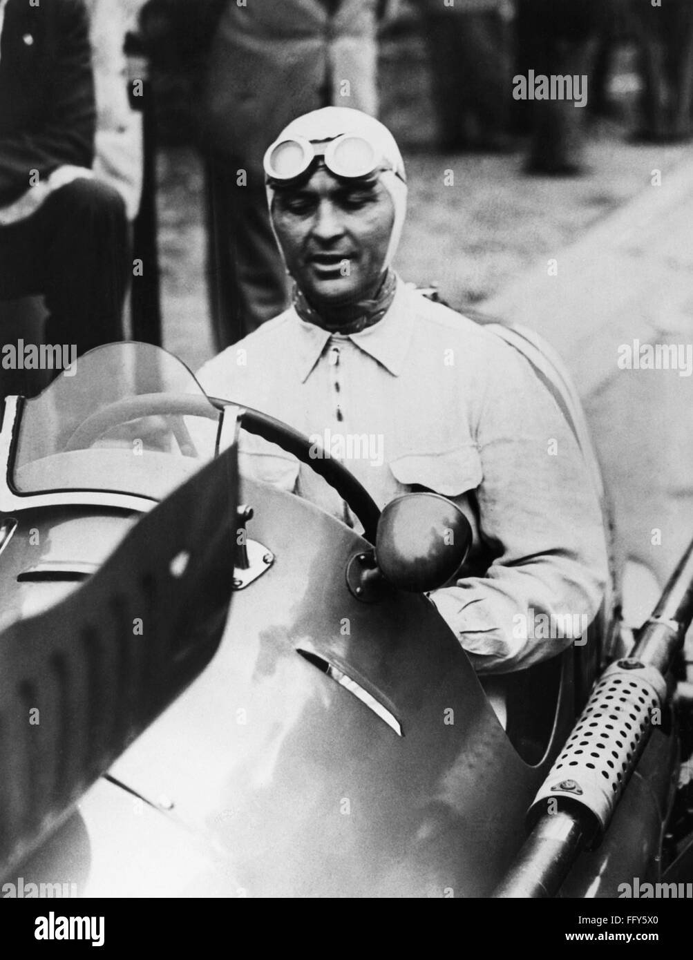 LOUIS CHIRON (1899-1979). /nFrench Grand Prix racing driver. Chiron in ...