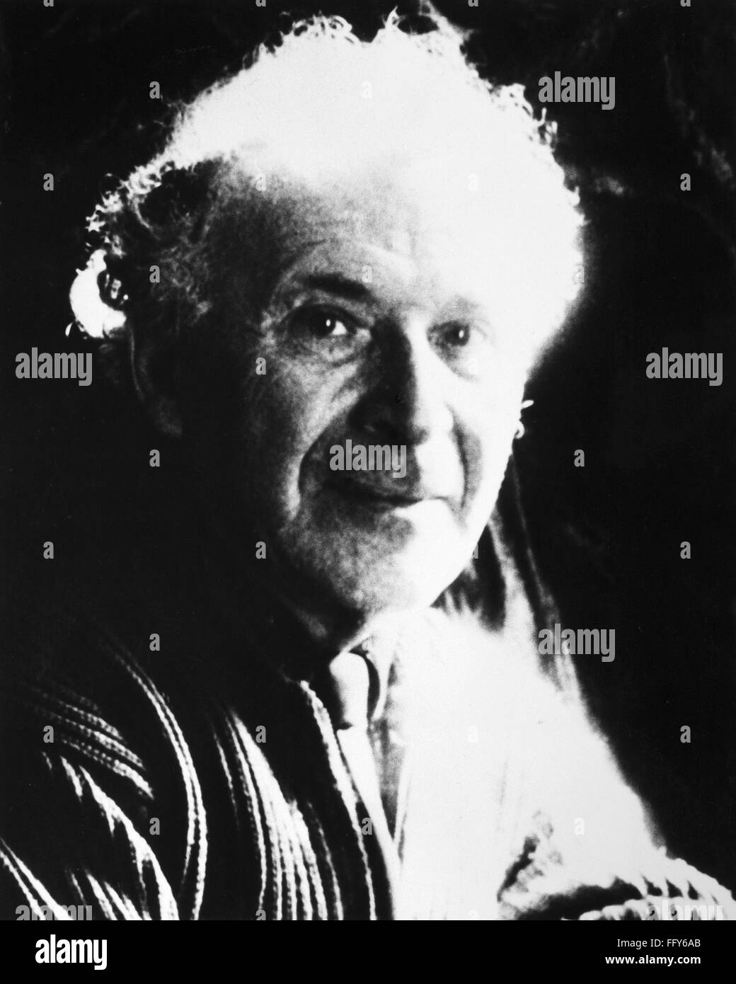 MARC CHAGALL (1887-1985). /nFrench (Russian-born) painter. Photograph ...
