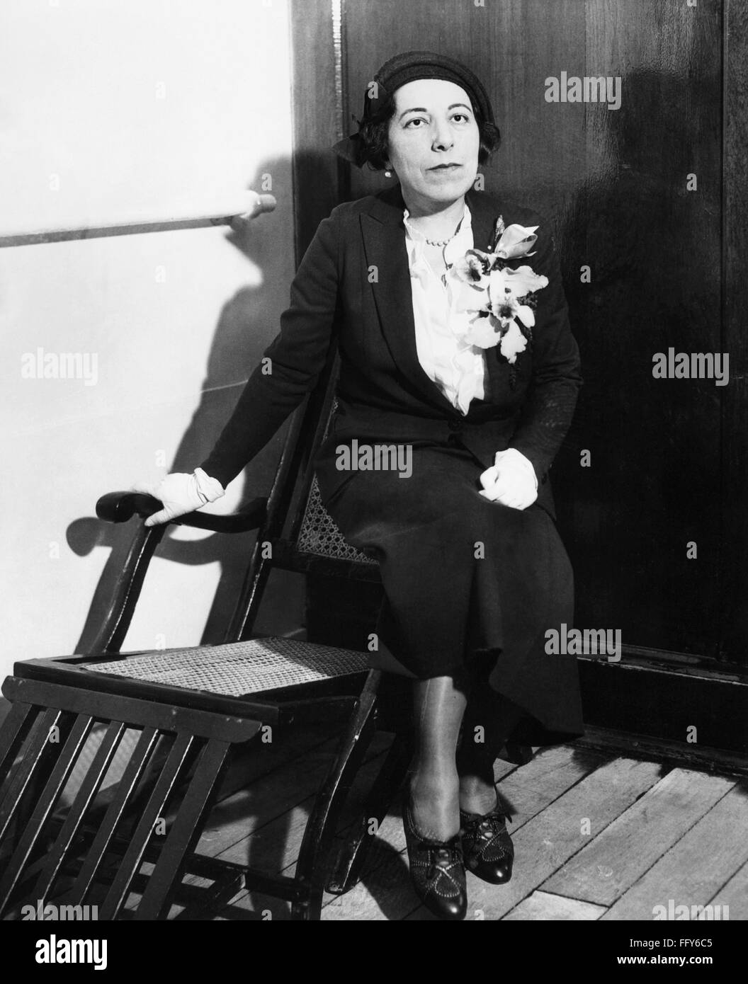 EDNA FERBER (1887-1968). /nAmerican writer. Photographed c1931 Stock ...