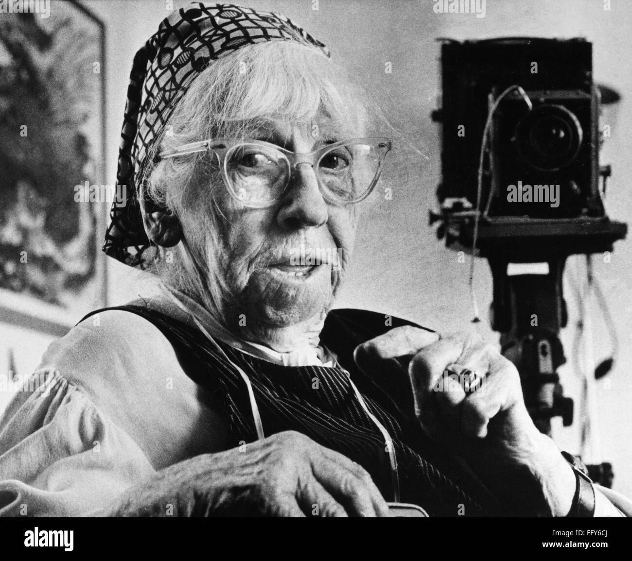 IMOGEN CUNNINGHAM/n(1883-1976). American photographer. Photograph, 1973 ...