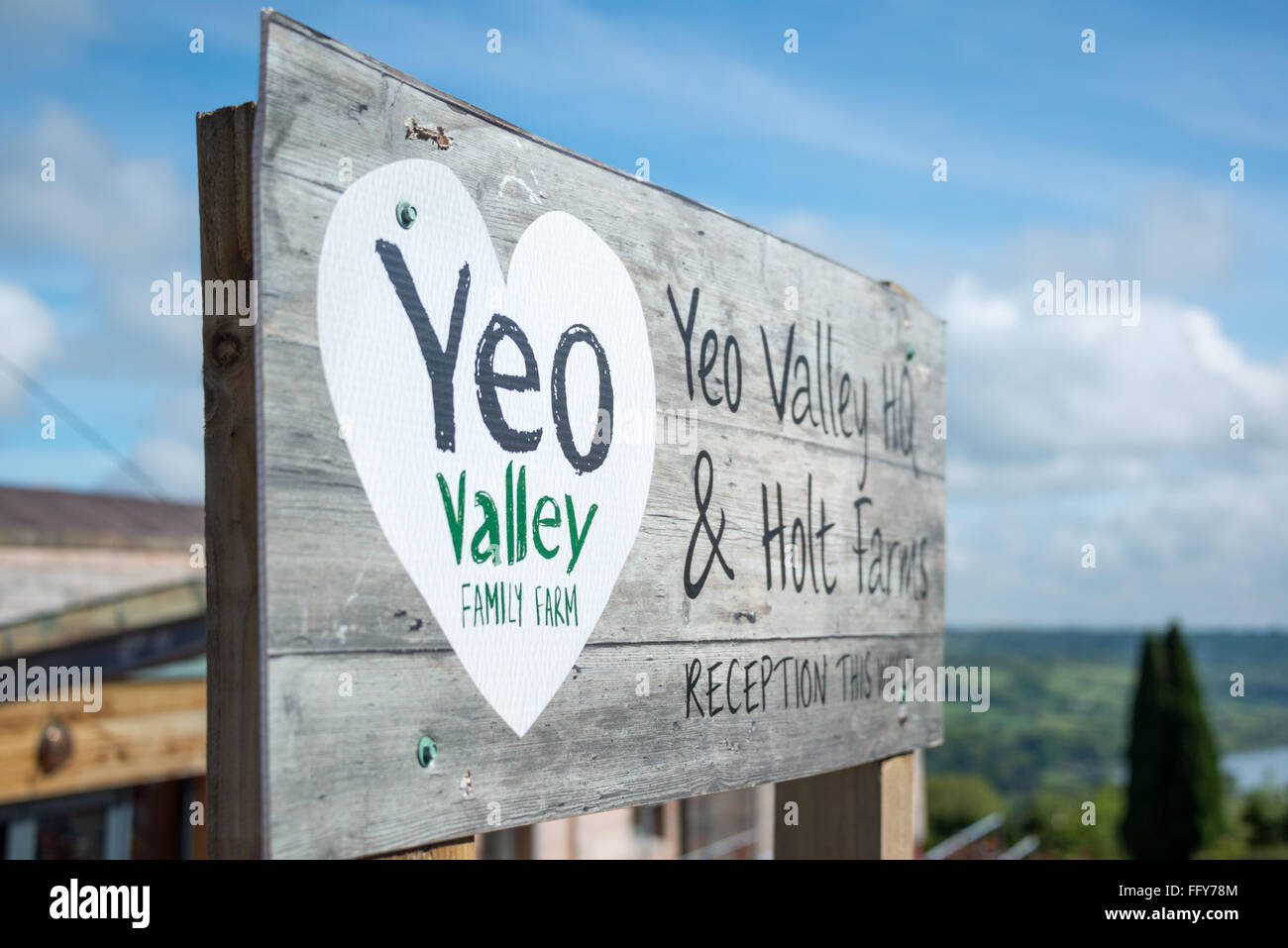 Yeo Valley HQ, Blagdon Stock Photo - Alamy