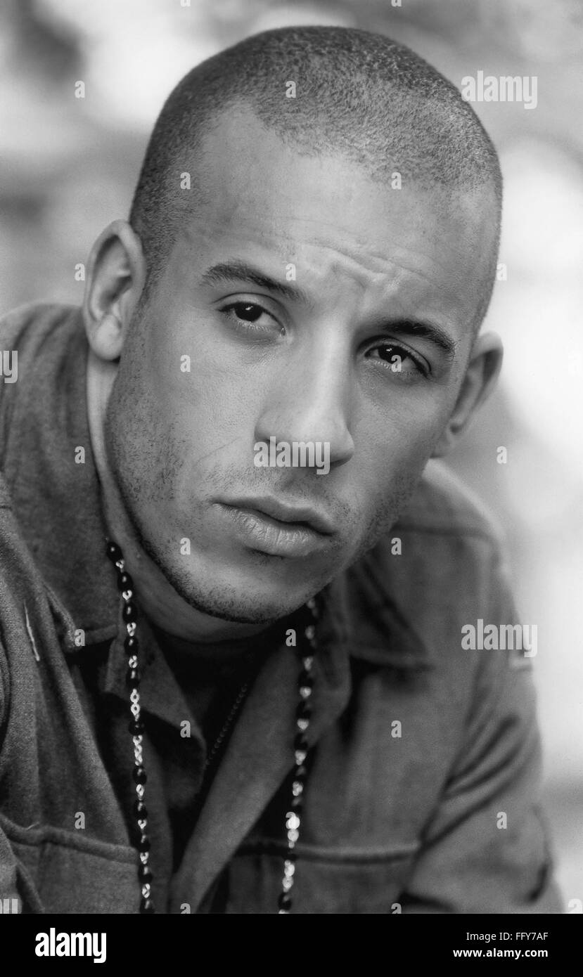 VIN DIESEL (1967- ). /nAmerican actor, in the role of Private Caparzo ...