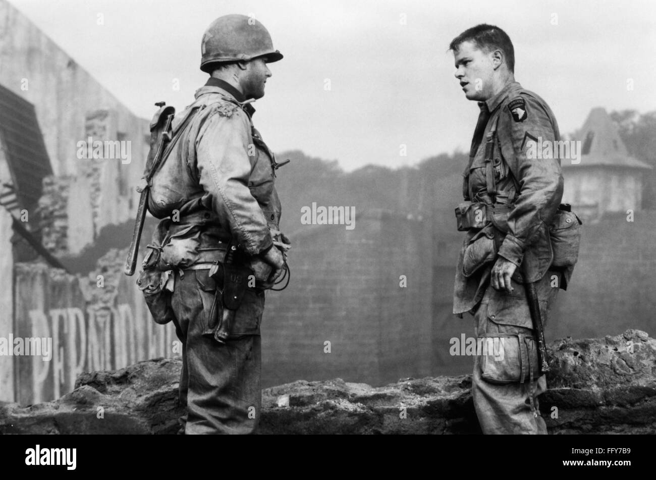 FILM: SAVING PRIVATE RYAN. /nCaptain John Miller, played by Tom Hanks ...