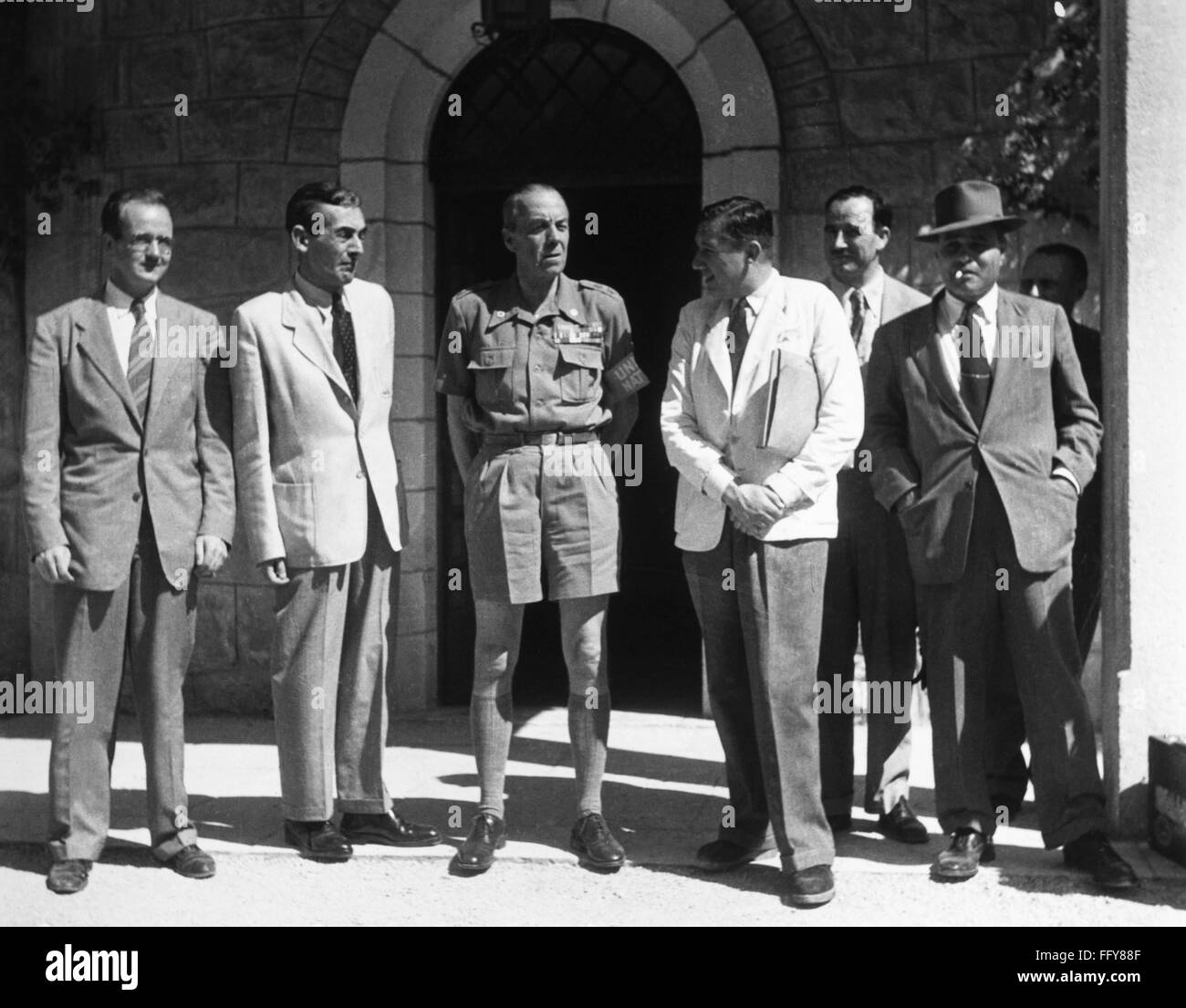 FOLKE BERNADOTTE (1895-1948). /nCount of Wisborg and Swedish diplomat ...