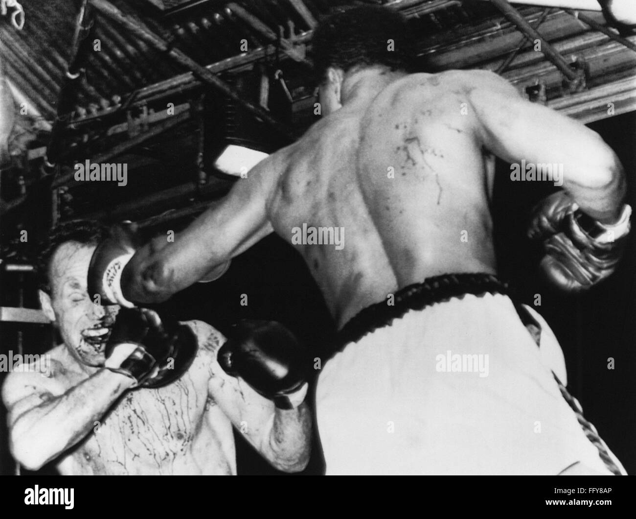 COOPER AND ALI, 1966. /nBritish boxer Henry Cooper (left) and Muhammad ...